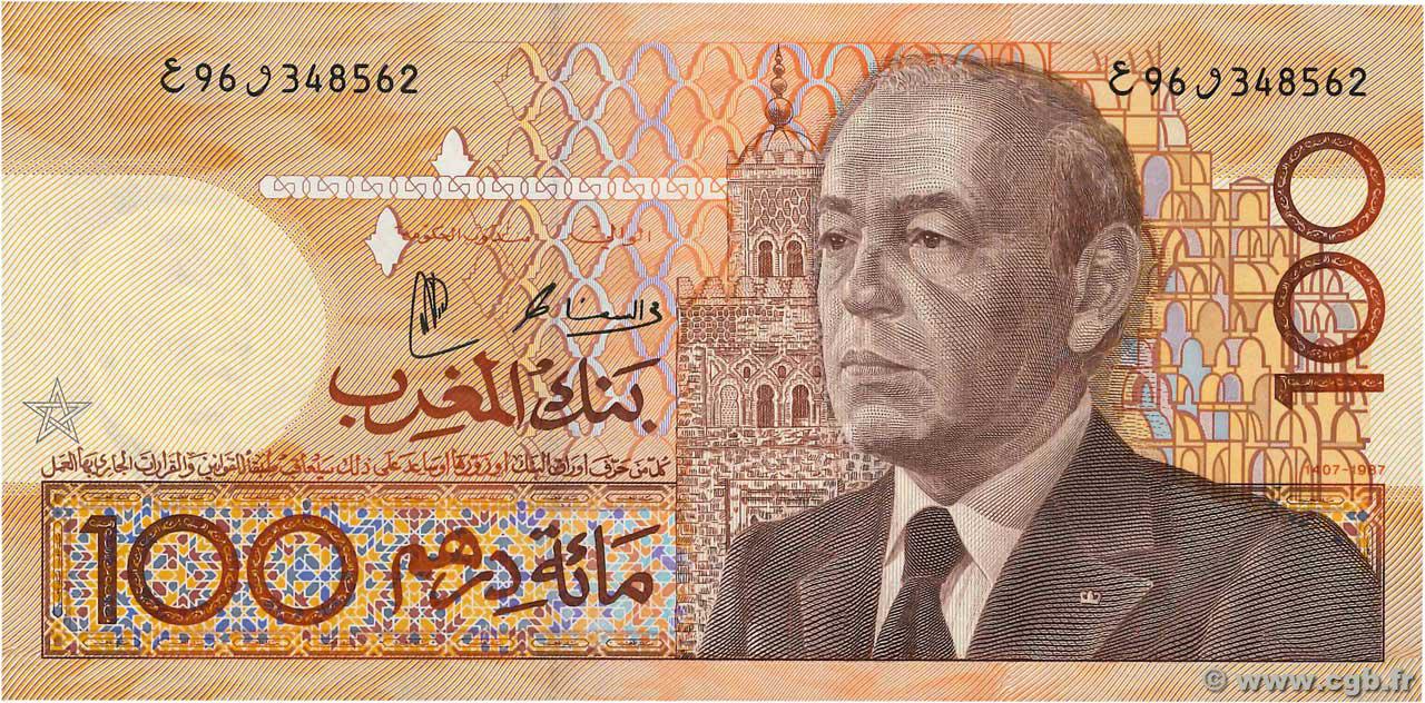 100 Dirhams Type 1987 1991 Maroc Maroc Le Catalogue Numizon 100 Dirhams Type 1987 1991 Maroc Maroc Le Catalogue Numizon