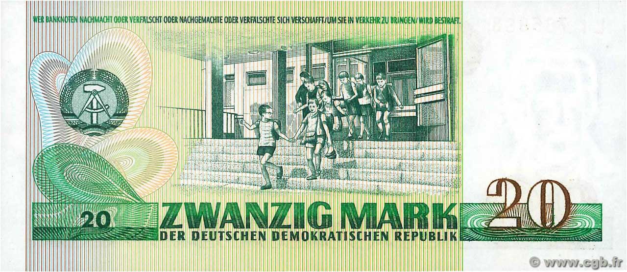 20 mark der DDR Type 1975 Allemagne République Démocratique | Allemagne ...