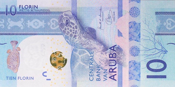 10 florin Type 2019 | Aruba - The banknote Numizon catalog