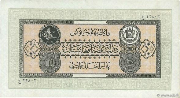Afghanistan's banknotes - The banknote Numizon catalog