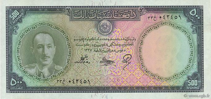 Afghanistan's banknotes - The banknote Numizon catalog