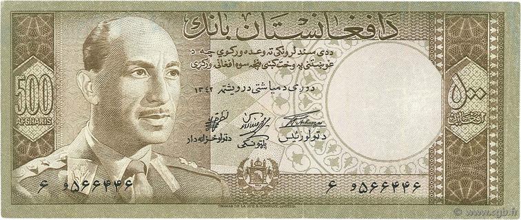 Afghanistan's banknotes - The banknote Numizon catalog