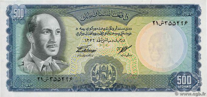 Afghanistan's banknotes - The banknote Numizon catalog
