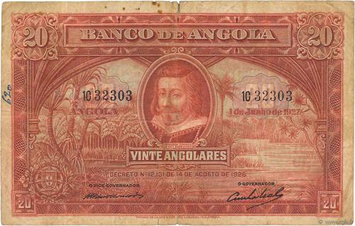 Angola's banknotes - The banknote Numizon catalog