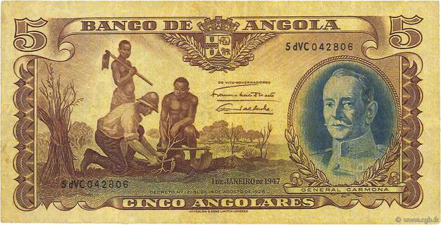 Angola's banknotes - The banknote Numizon catalog