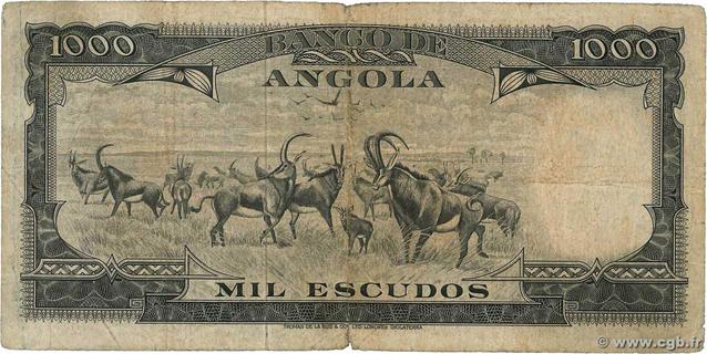 Angola's banknotes - The banknote Numizon catalog