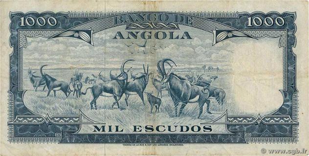 Angola's banknotes - The banknote Numizon catalog