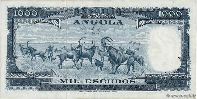 Angola's banknotes - The banknote Numizon catalog