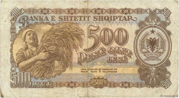 Albania's banknotes - The banknote Numizon catalog