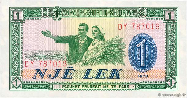 Albania's banknotes - The banknote Numizon catalog