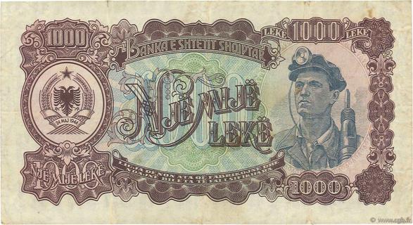 Albania's banknotes - The banknote Numizon catalog