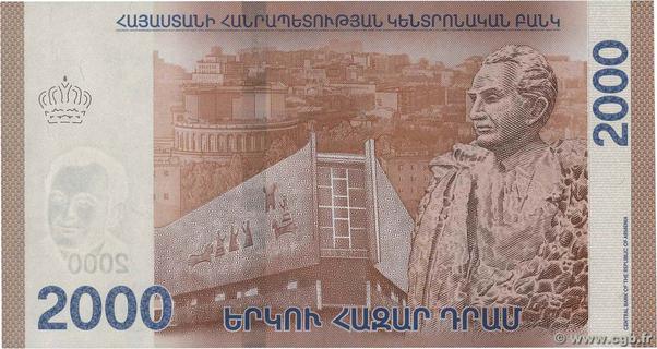 Armenia's banknotes - The banknote Numizon catalog
