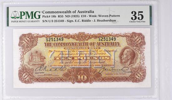 Australia's banknotes - The banknote Numizon catalog