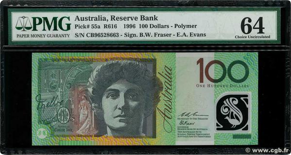 Australia 100 dollars type 1996 | Australia - The banknote Numizon catalog