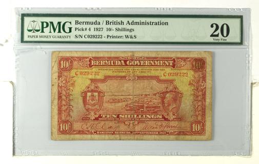 Bermuda's banknotes - The banknote Numizon catalog