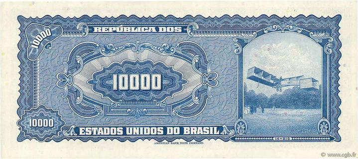 Brazil 10000 cruzeiros | Brazil - The banknote Numizon catalog