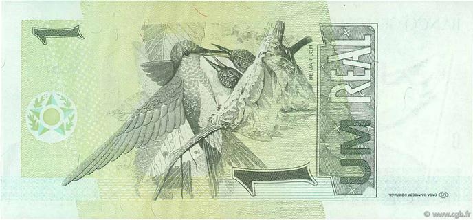 Brazil 1 real | Brazil - The banknote Numizon catalog