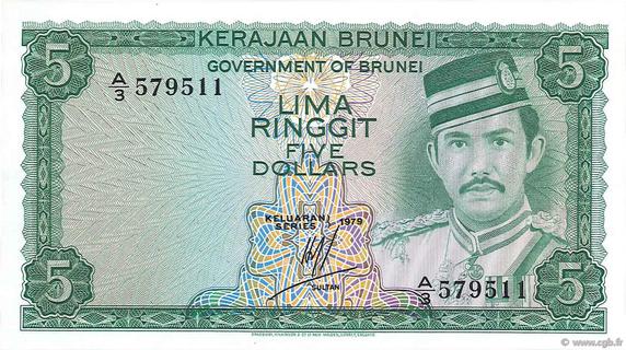 Brunei's banknotes - The banknote Numizon catalog