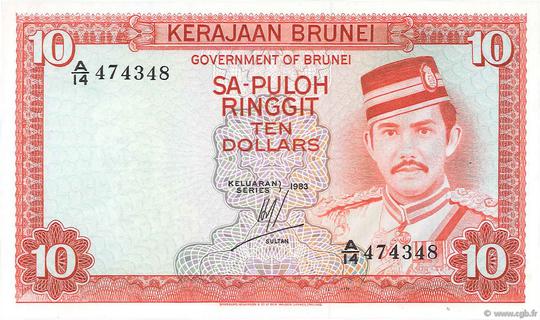 Brunei's banknotes - The banknote Numizon catalog