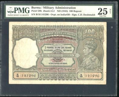 Burma's banknotes - The banknote Numizon catalog