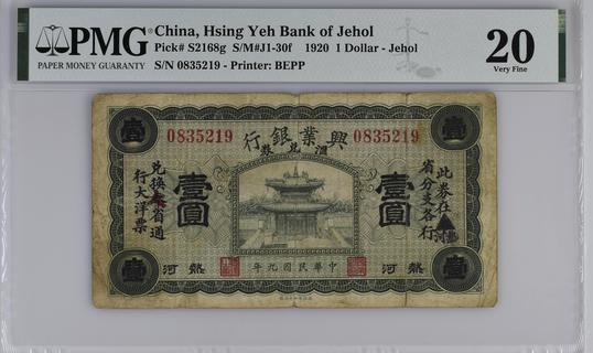 China 1 Dollar type 1920 | China - National Bank Issues - The banknote ...