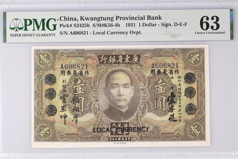 China 1 Dollar type 1931 | China - National Bank Issues - The banknote ...