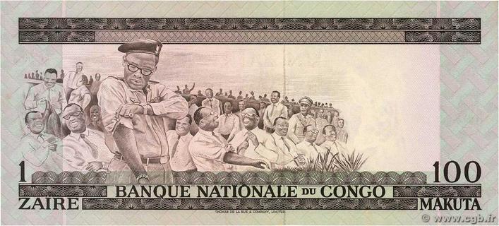Congo's banknotes - The banknote Numizon catalog