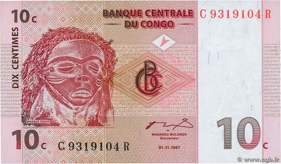 Congo's banknotes - The banknote Numizon catalog