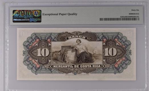 Costa Rica's banknotes - The banknote Numizon catalog