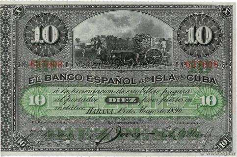 Cuba's banknotes - The banknote Numizon catalog