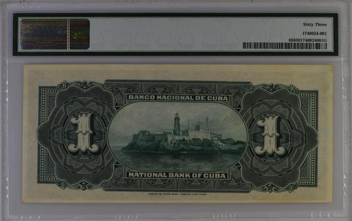 Cuba's banknotes - The banknote Numizon catalog