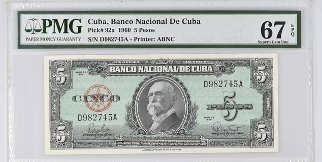 Cuba's banknotes - The banknote Numizon catalog