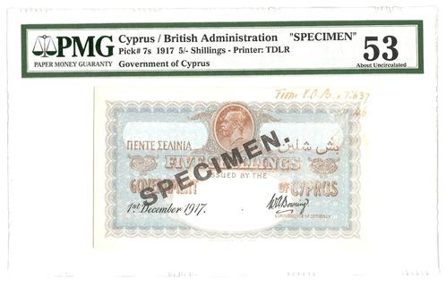 Cyprus's banknotes - The banknote Numizon catalog