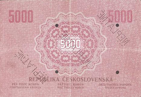Czecoslovakia's banknotes - The banknote Numizon catalog