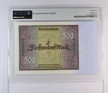 Germany 500 Mark type 1922 | Germany (1945-1949) - The banknote Numizon ...