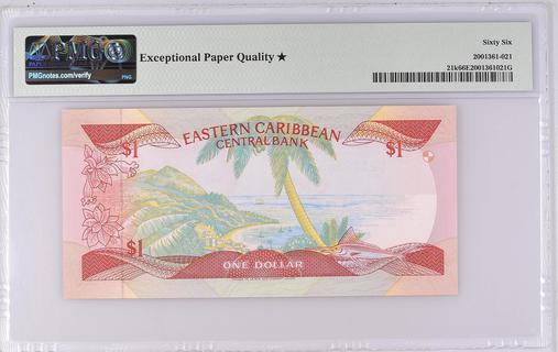 East Caribbean States 1 dollar | East Caribbean States - The banknote ...
