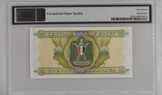 Egypt's banknotes - The banknote Numizon catalog
