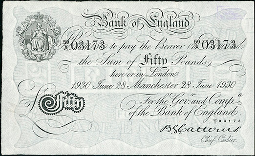 England's banknotes - The banknote Numizon catalog
