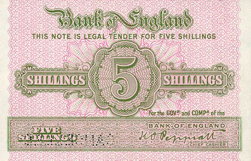 England's banknotes - The banknote Numizon catalog