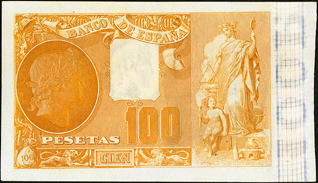 100 Pesetas Type 1898 | Spain - The banknote Numizon catalog