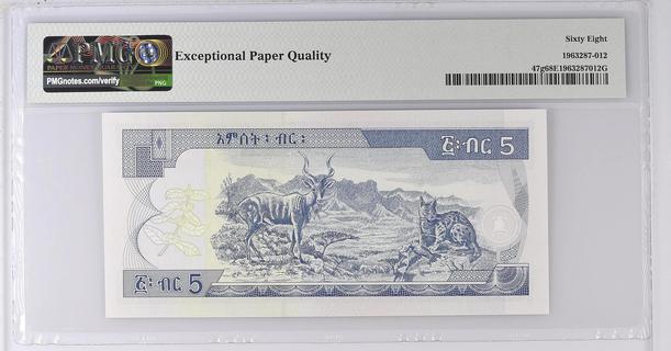 Ethiopia's banknotes - The banknote Numizon catalog