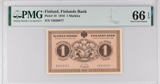 Finland's banknotes - The banknote Numizon catalog