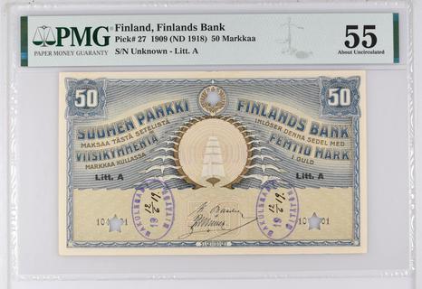 Finland's banknotes - The banknote Numizon catalog