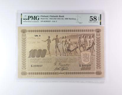 Finland's banknotes - The banknote Numizon catalog