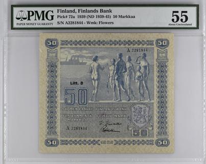 Finland's banknotes - The banknote Numizon catalog
