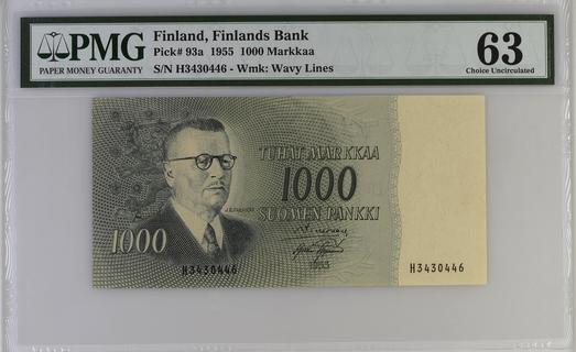 Finland's banknotes - The banknote Numizon catalog