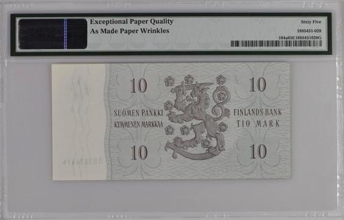 Finland's banknotes - The banknote Numizon catalog