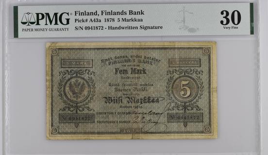 Finland's banknotes - The banknote Numizon catalog