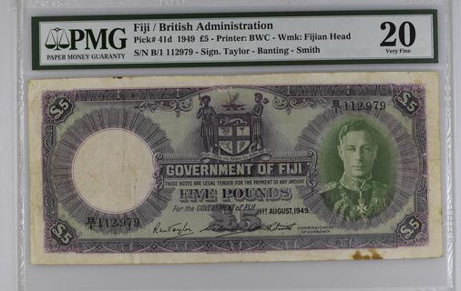 Fiji's banknotes - The banknote Numizon catalog