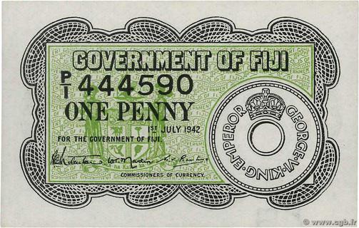 Fiji's banknotes - The banknote Numizon catalog
